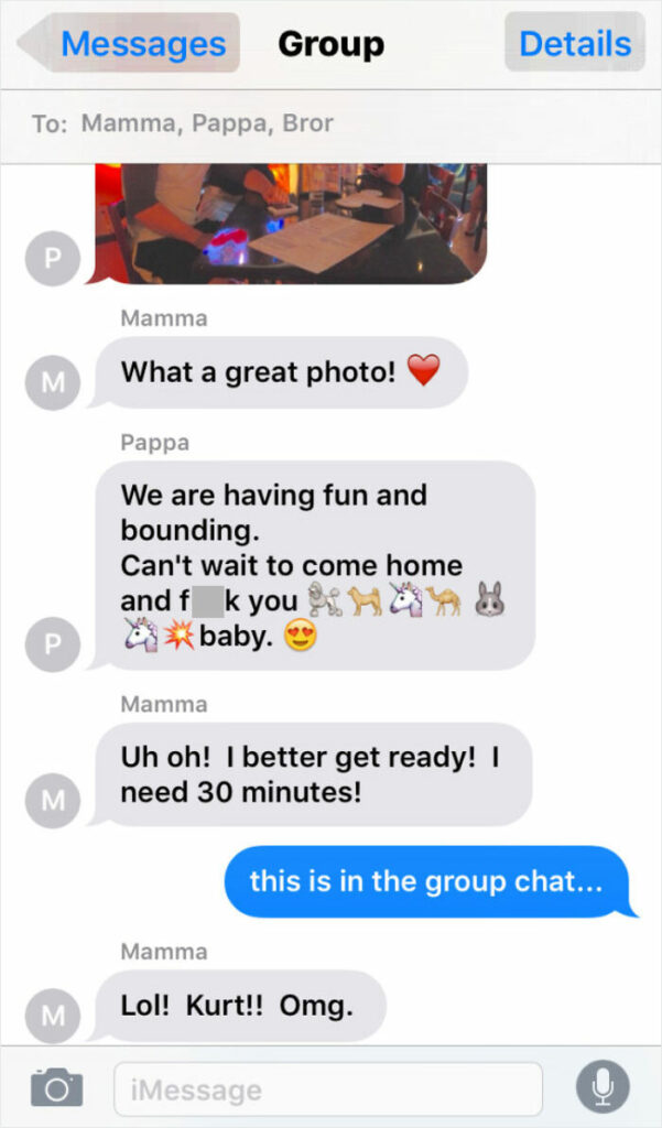 20 Times People Accidentally Sent A Private Message To A Group Chat ...