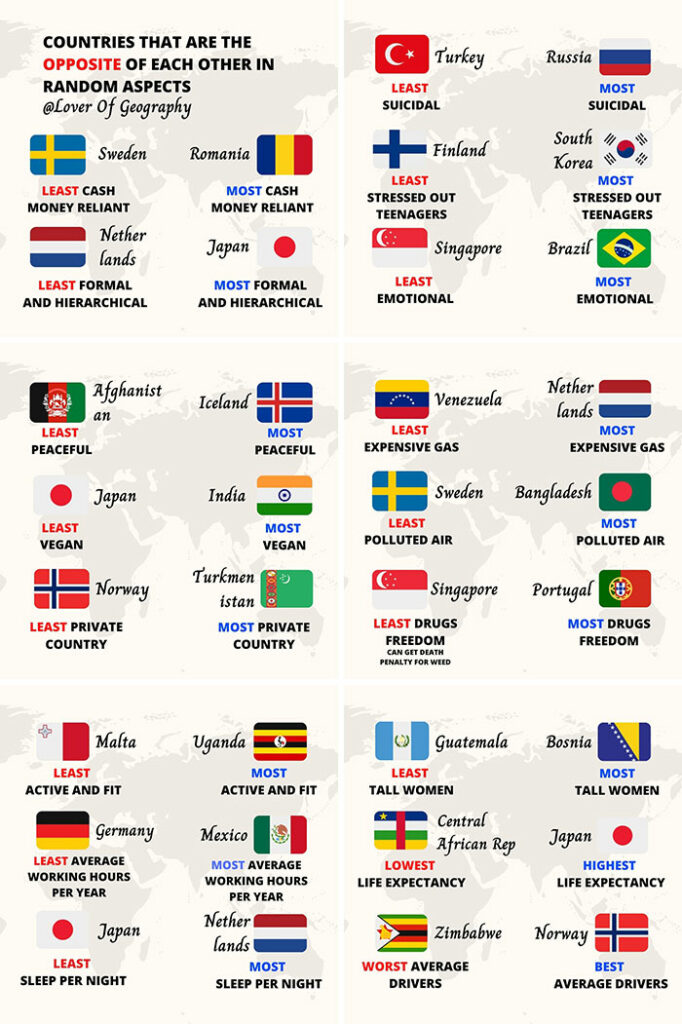 20 Creative Maps That Will Teach You Something New About The World ...