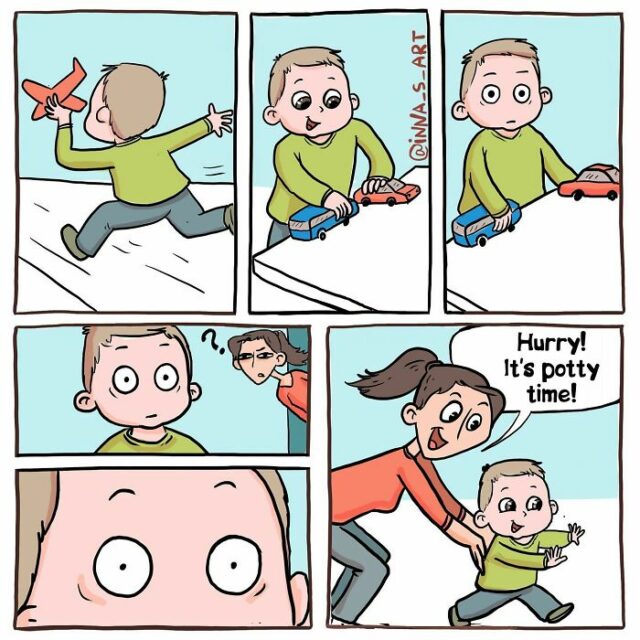 20 Times This Mom Illustrated In Her Hilarious Comics What It's Like To ...