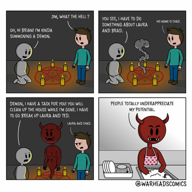 20 Times This Artist Illustrated Random Absurd Things About Life | DeMilked