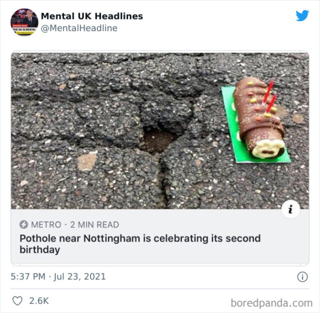 30 Of The Funniest Headlines From The UK, As Shared On This Popular ...