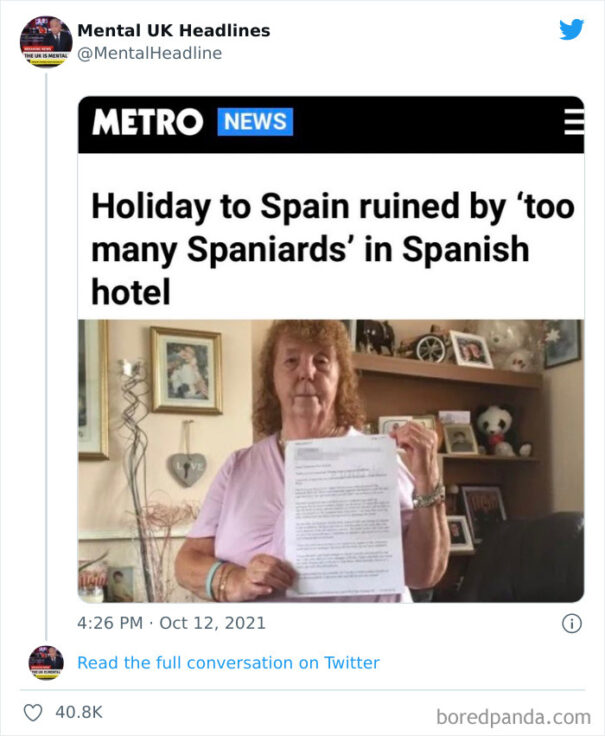 30 Of The Funniest Headlines From The UK, As Shared On This Popular ...