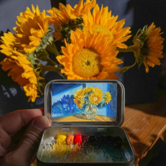 15 Beautiful Miniature Paintings Concealed Inside Mint Boxes, As ...