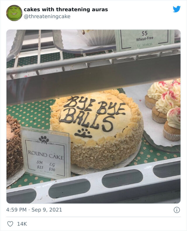 20 Of The Creepiest Cakes Shared On The Twitter Page 'Cakes With ...