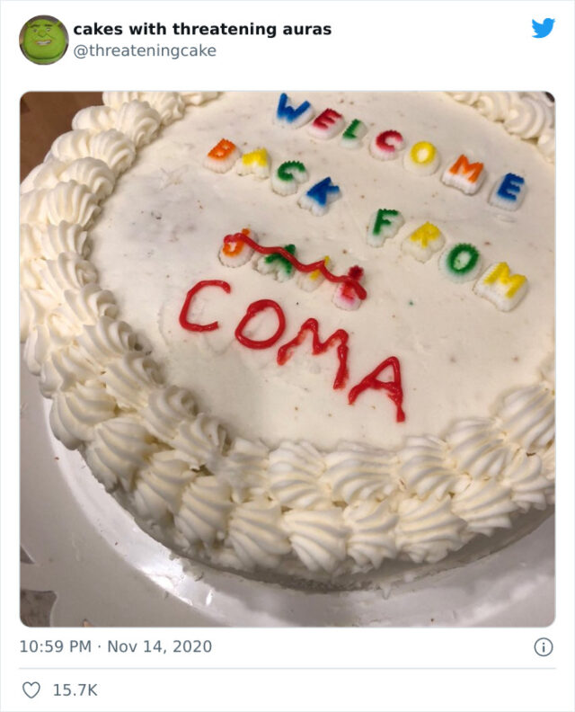 20 Of The Creepiest Cakes Shared On The Twitter Page 'Cakes With ...