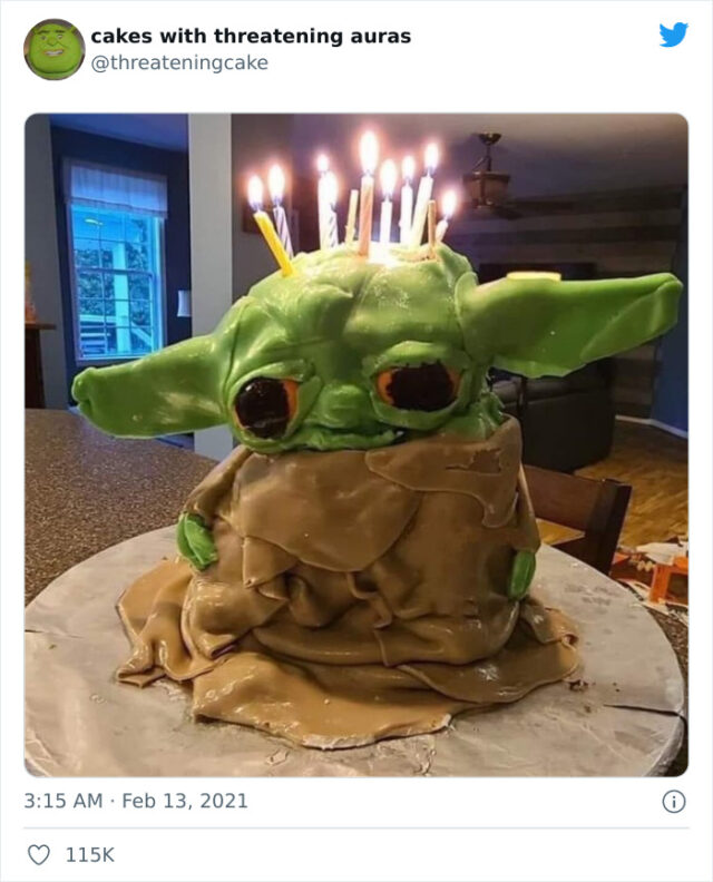 20 Of The Creepiest Cakes Shared On The Twitter Page 'Cakes With ...