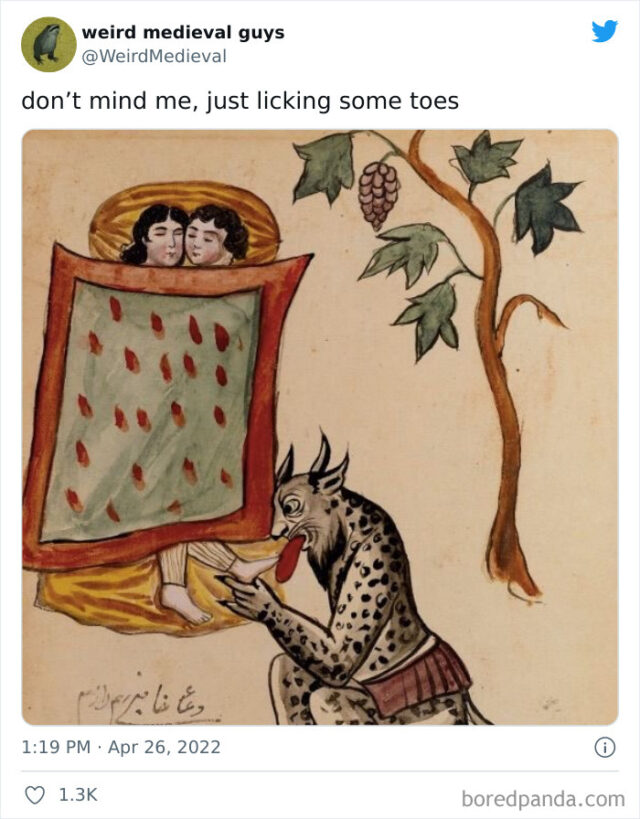 20 Times Medieval Artists Created Cute And Bizarre Paintings That Made ...