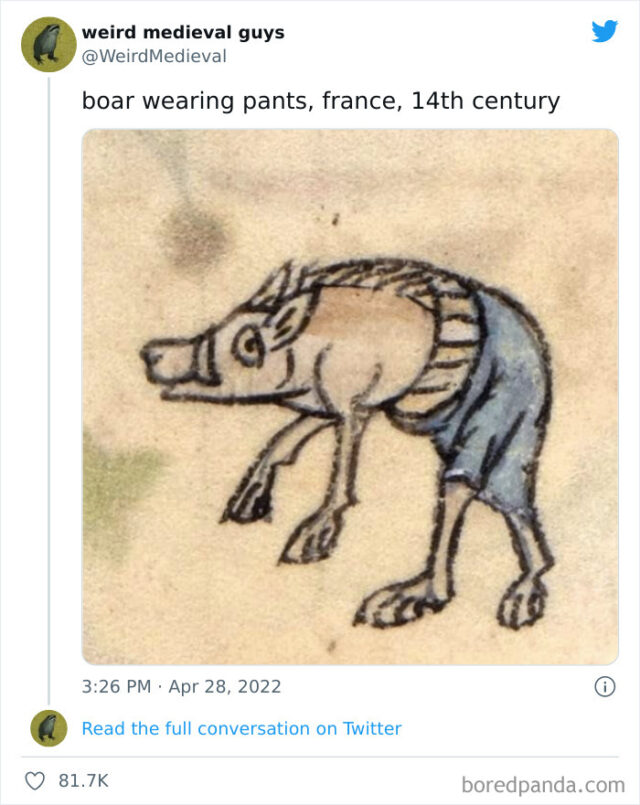 20 Times Medieval Artists Created Cute And Bizarre Paintings That Made ...