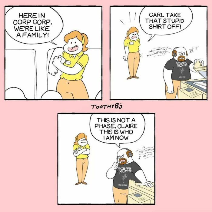 20 Dark And Twisted Comics By ToothyBj That Dark Comedy Lovers Might ...