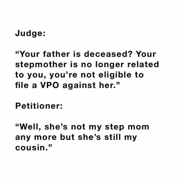 Instagram Page With Almost 100k Followers Shares Hilarious Courtroom ...