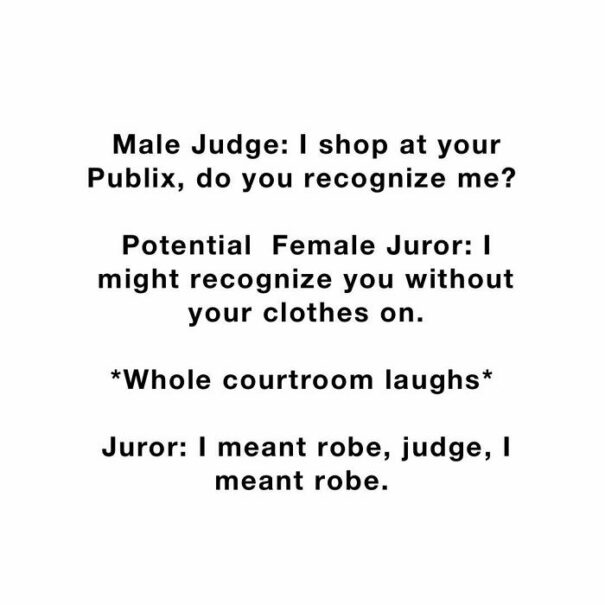 Instagram Page With Almost 100k Followers Shares Hilarious Courtroom ...