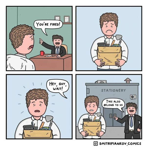 20 Lighthearted Comics With Dark Undertones, As Illustrated By This ...