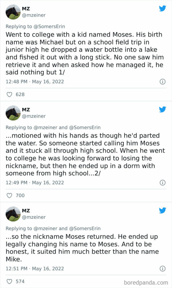 20 Of The Most Random Nicknames And The Reasons Behind Them, As Shared ...