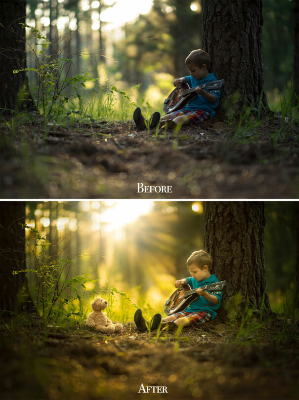 15 Before-After Photos That Show The Secrets Behind Photography And ...