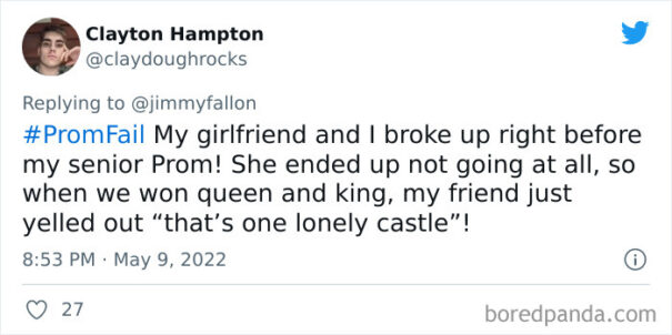 20 Funny Responses To Jimmy Fallon's Prom Fail Challenge That Might ...