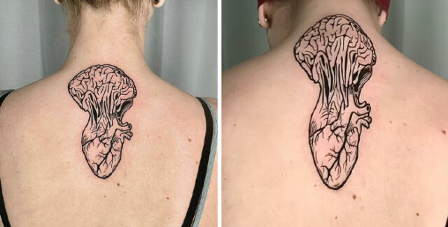 20 Creative Tattoos That Transform Beautifully When People Move Their ...