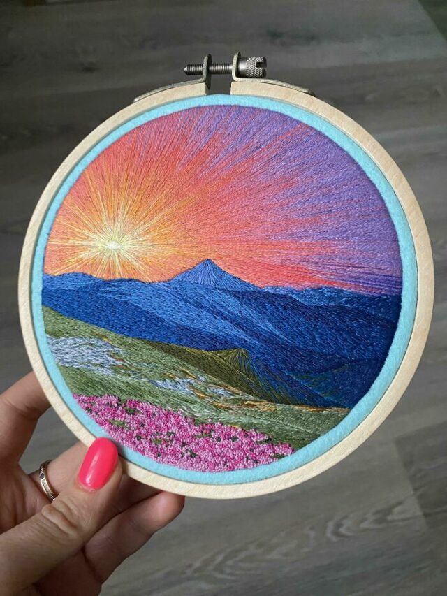 30 Photos Of Embroidered Works That Might Inspire You To Take Up ...