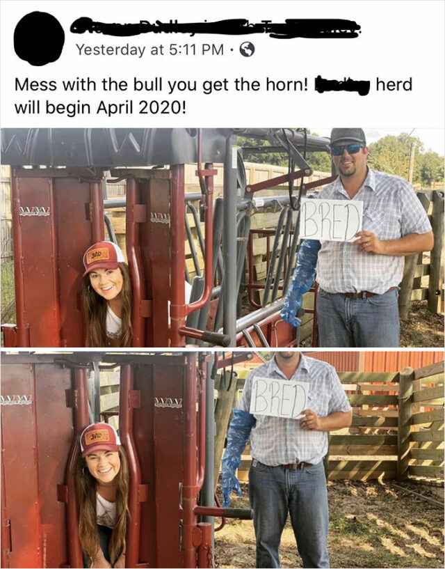 25 The Most Cringe And Embarrassing Pregnancy Announcements, As Shared ...