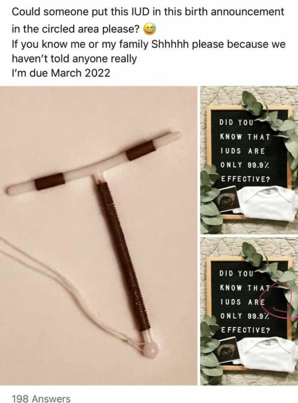 25 The Most Cringe And Embarrassing Pregnancy Announcements, As Shared ...