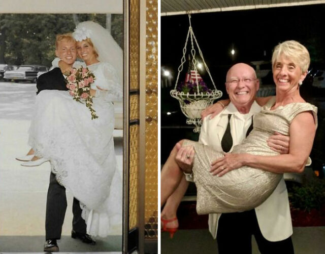 20 Times Folks Decided To Recreate Old Family Photos And It Turned Out ...