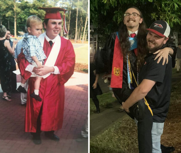 20 Times Folks Decided To Recreate Old Family Photos And It Turned Out ...