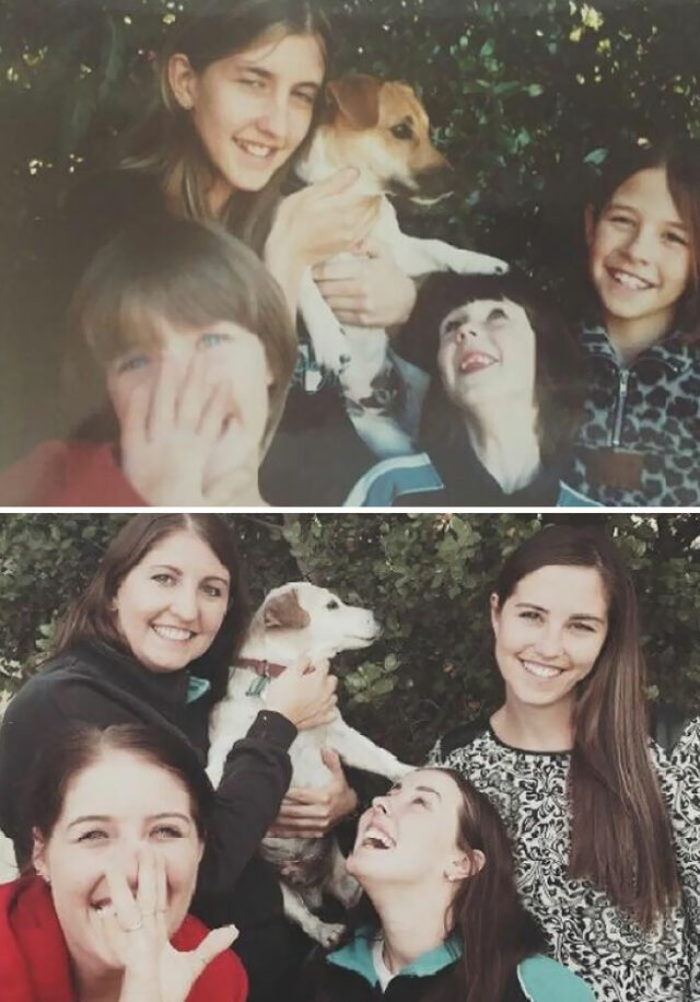 20 Times Folks Decided To Recreate Old Family Photos And It Turned Out ...