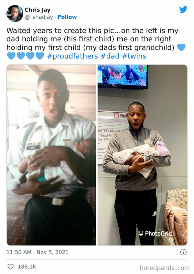 20 Times Folks Decided To Recreate Old Family Photos And It Turned Out ...