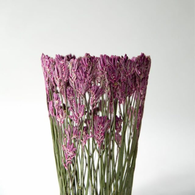 Artist Creates Beautiful Flower Vases Using Dried And Pressed Flowers ...