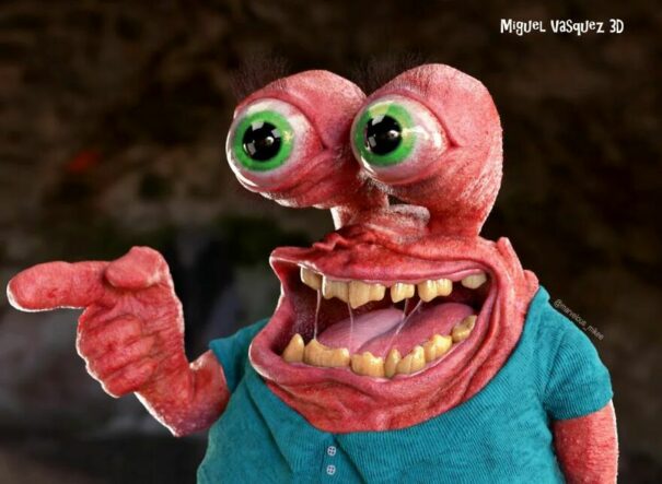 20 Popular Cartoon Characters Given A Disturbing Makeover By This Digital Artist (20 Pics ...