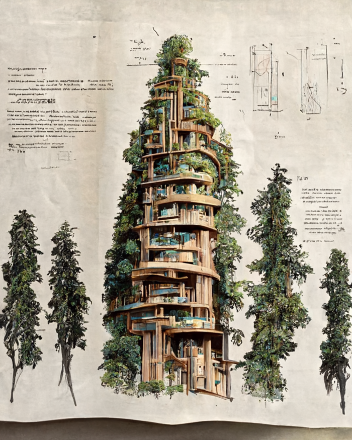 Architectural Designer Creates Images Of An Utopian Future In Which ...