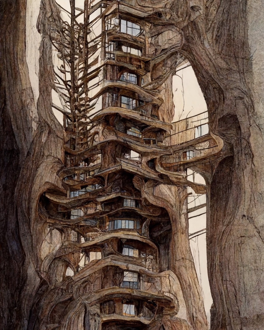 Architectural Designer Creates Images Of An Utopian Future In Which ...