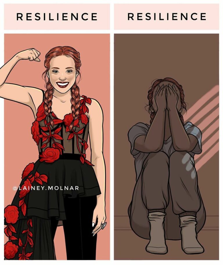 This Artist Shows Societal Pressures And Challenges With Her Illustrations (20 Pics) | DeMilked