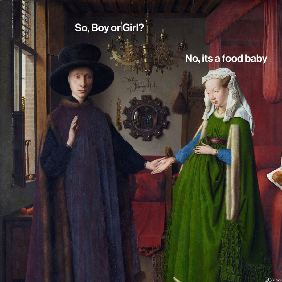 20 Times This Artist Added Modern-Day Humor To Classical Art Pieces ...