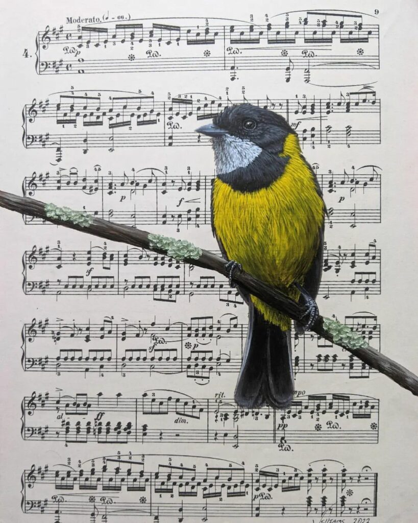 Artist Uses Pages Of Vintage Books As His Canvas To Paint Magnificent ...