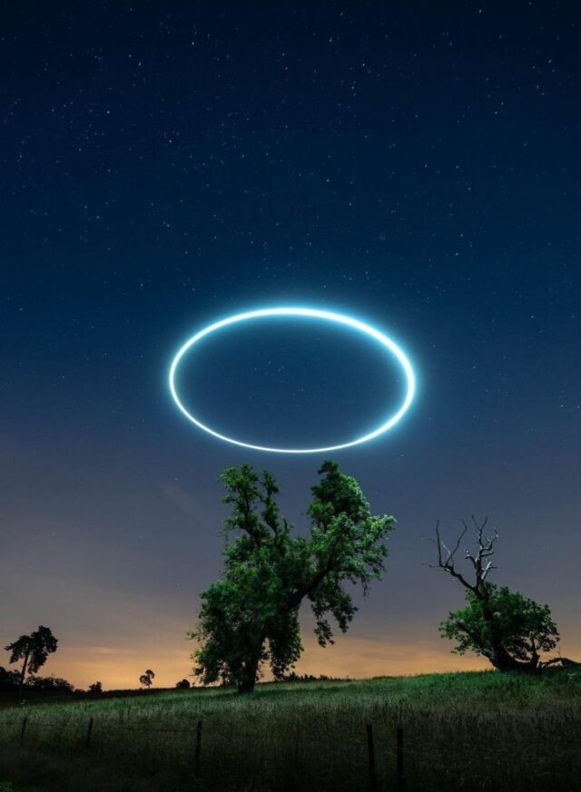 Photographer Captures Illuminated Halos, Geometric Shapes, And Swirls ...
