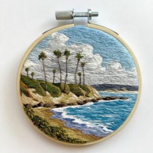 Stunning Impressionistic Embroidered Works, Created By Cassandra Dias ...