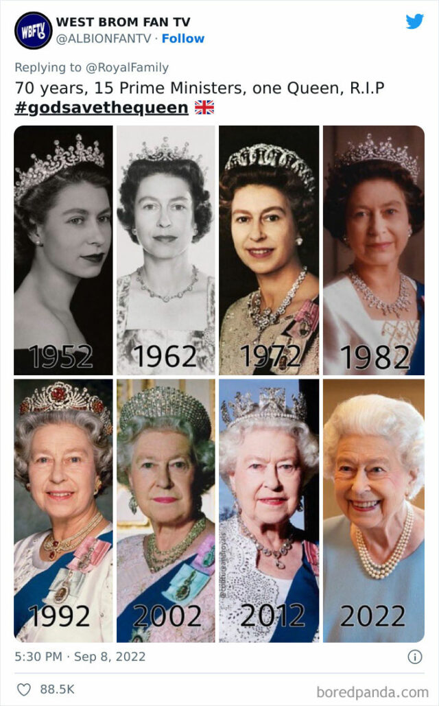 30 Of The Most Wholesome Tributes To Queen Elizabeth II From All Around ...