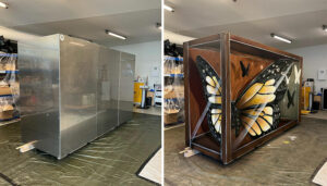 French Artist Spray-Paints Creepy, Beautiful, And Fascinating 3D ...