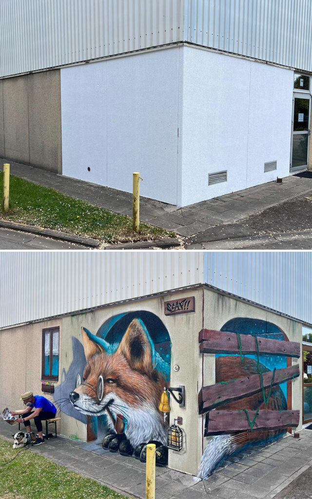 French Artist Spray-Paints Creepy, Beautiful, And Fascinating 3D ...
