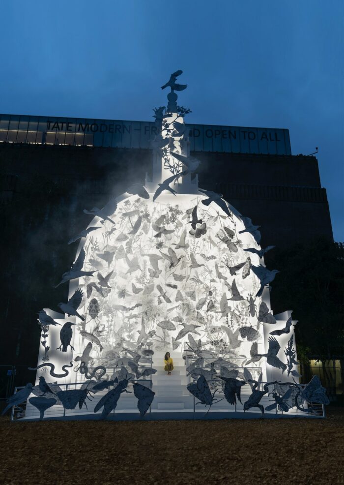 Artist Creates A Public Installation Of 243 Endangered Species As A ...