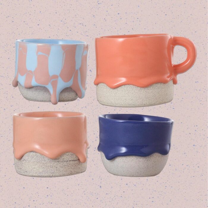Artist Creates Beautiful Ceramic "Drippy Pots" With Vibrant Colors And ...