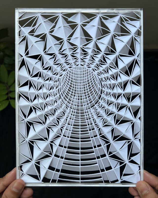 Artist Creates Incredible Papercut Art Series Inspired By M.C. Escher ...