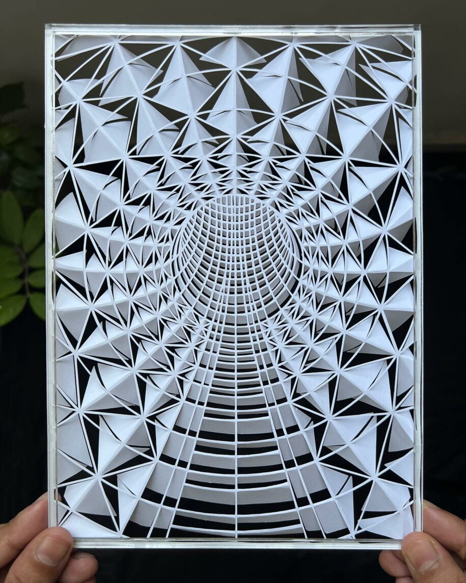 Artist Creates Incredible Papercut Art Series Inspired By M.C. Escher ...