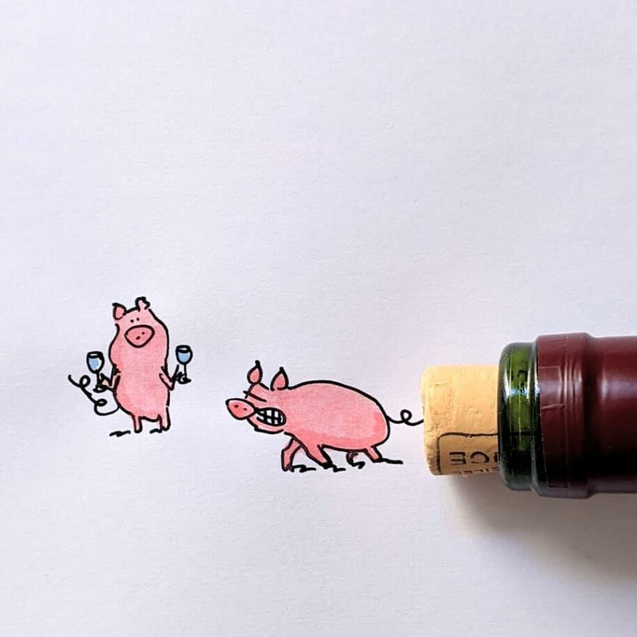 Artist Combines Real-Life Objects With Drawings To Create Funny ...