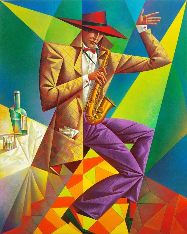 10 Kaleidoscopic Abstract Paintings By Georgy Kurasov | DeMilked