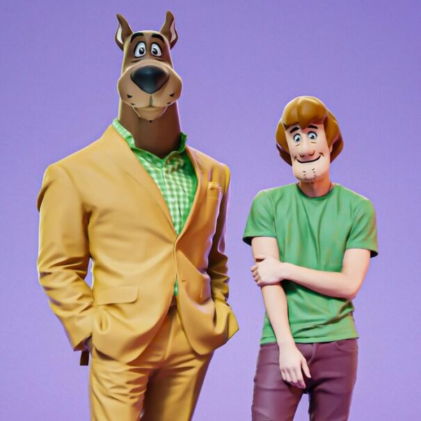 20 Cartoons Reimagined As Human Beings Dressed In Modern Clothes | DeMilked