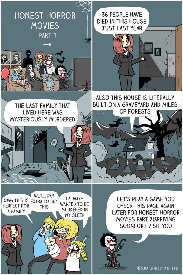 20 Times This Artist Created Dark Comics With Unexpected Twists (New ...