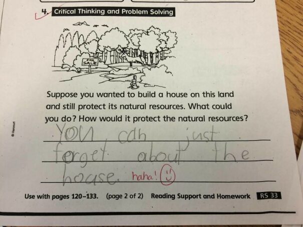 30 Times Kids Wrote Such Clever And Funny Answers In Exams, They Had To ...