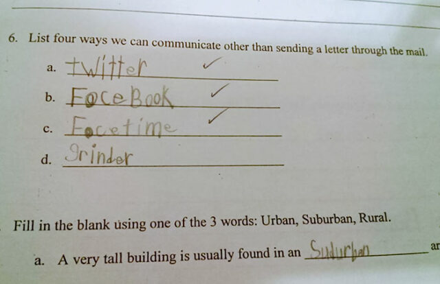 30 Times Kids Wrote Such Clever And Funny Answers In Exams, They Had To ...