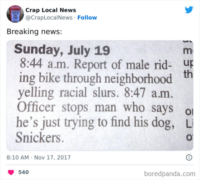 This Twitter Account Posts The Internet’s “Craziest Headlines”, And ...